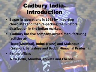 Cadbury India | PPTX