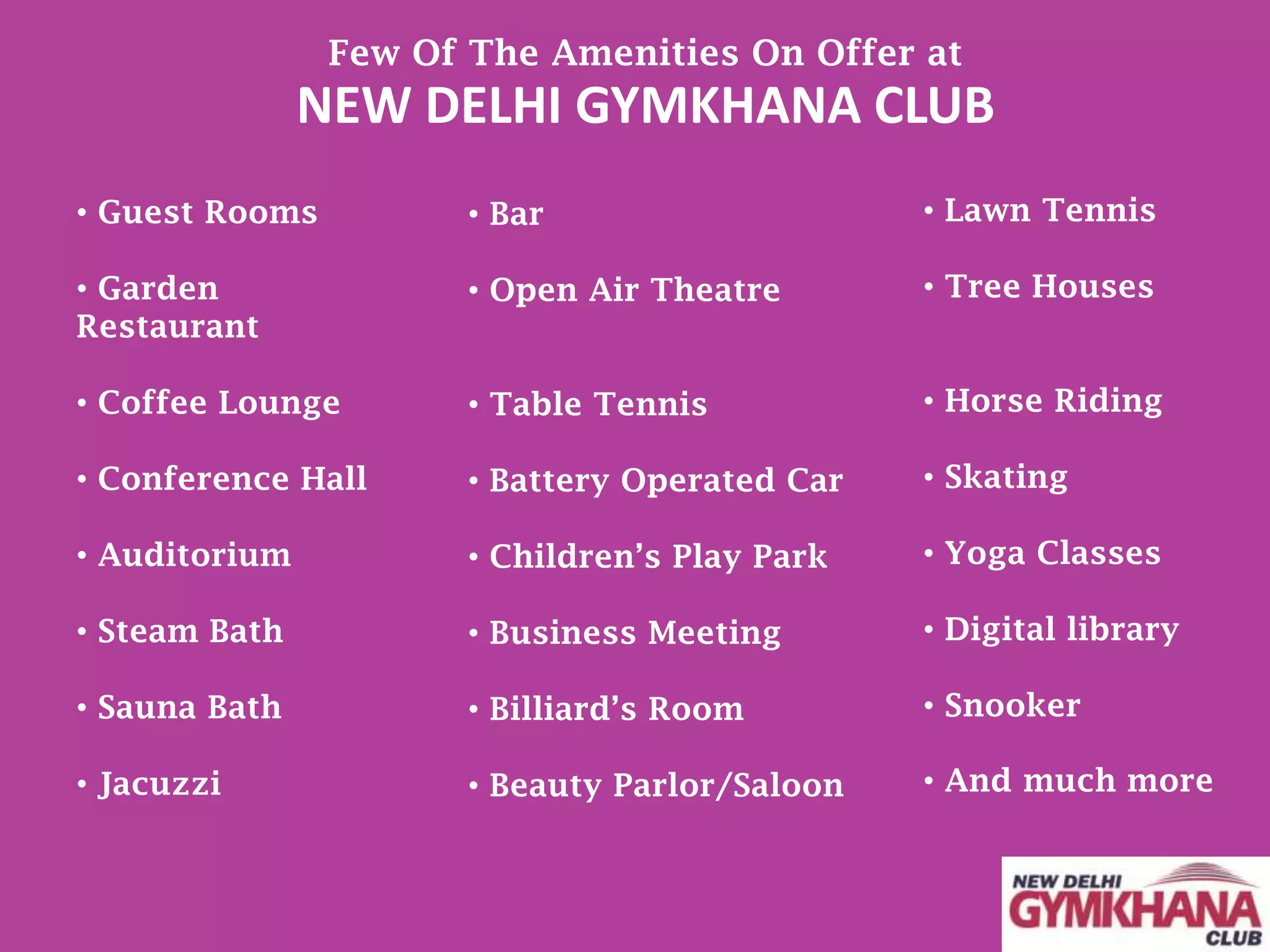 PPT_New_Delhi__Gymkhana_Club from GM | PDF