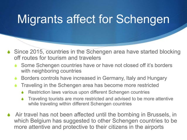European Schengen Agreement Policies | PPT