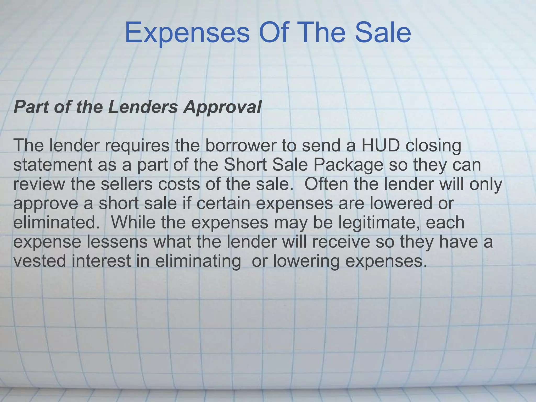 The Short Sale Process | PPT