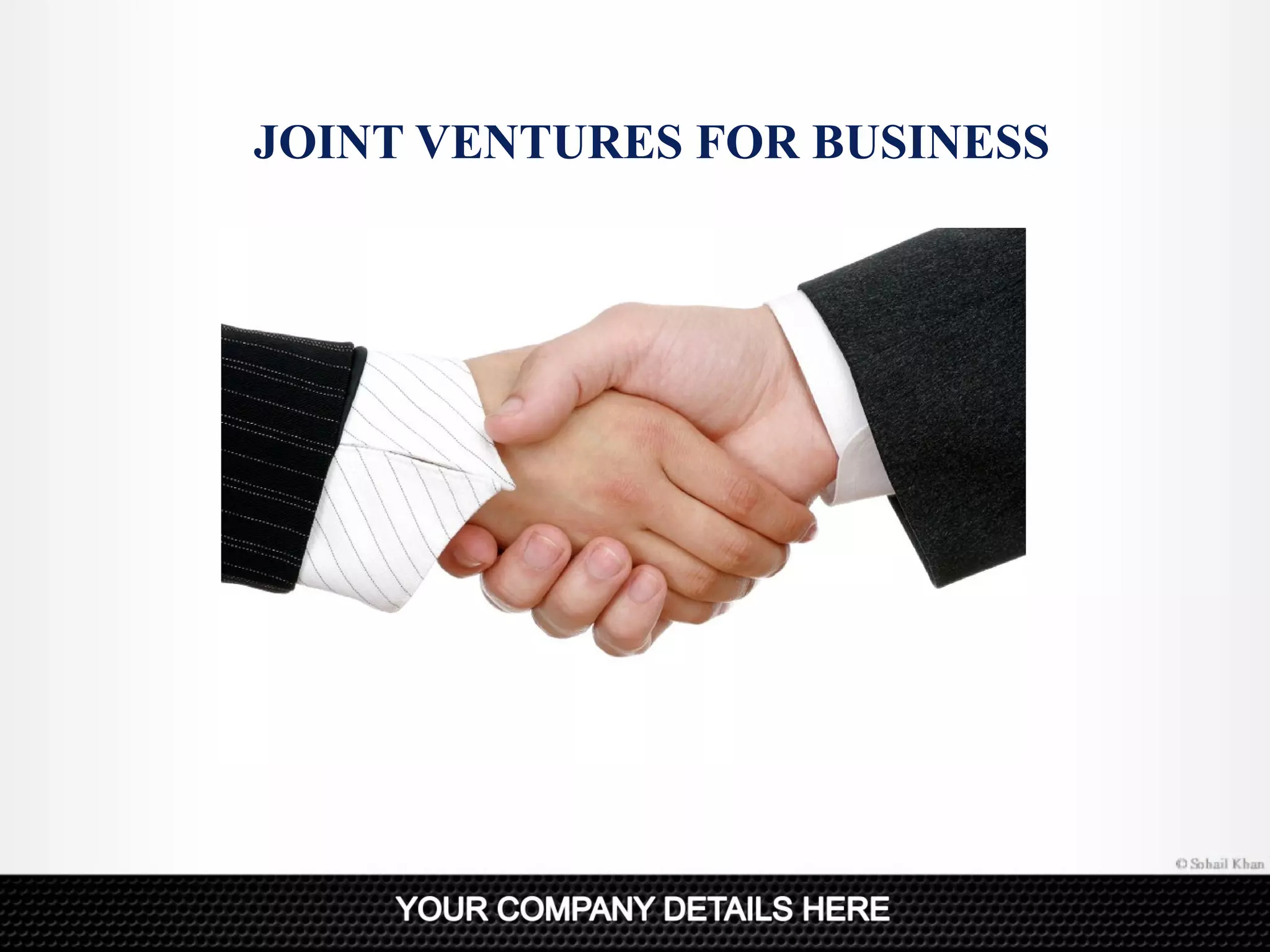 Joint Venture Blueprint for Success -the JV Doctor | PPT