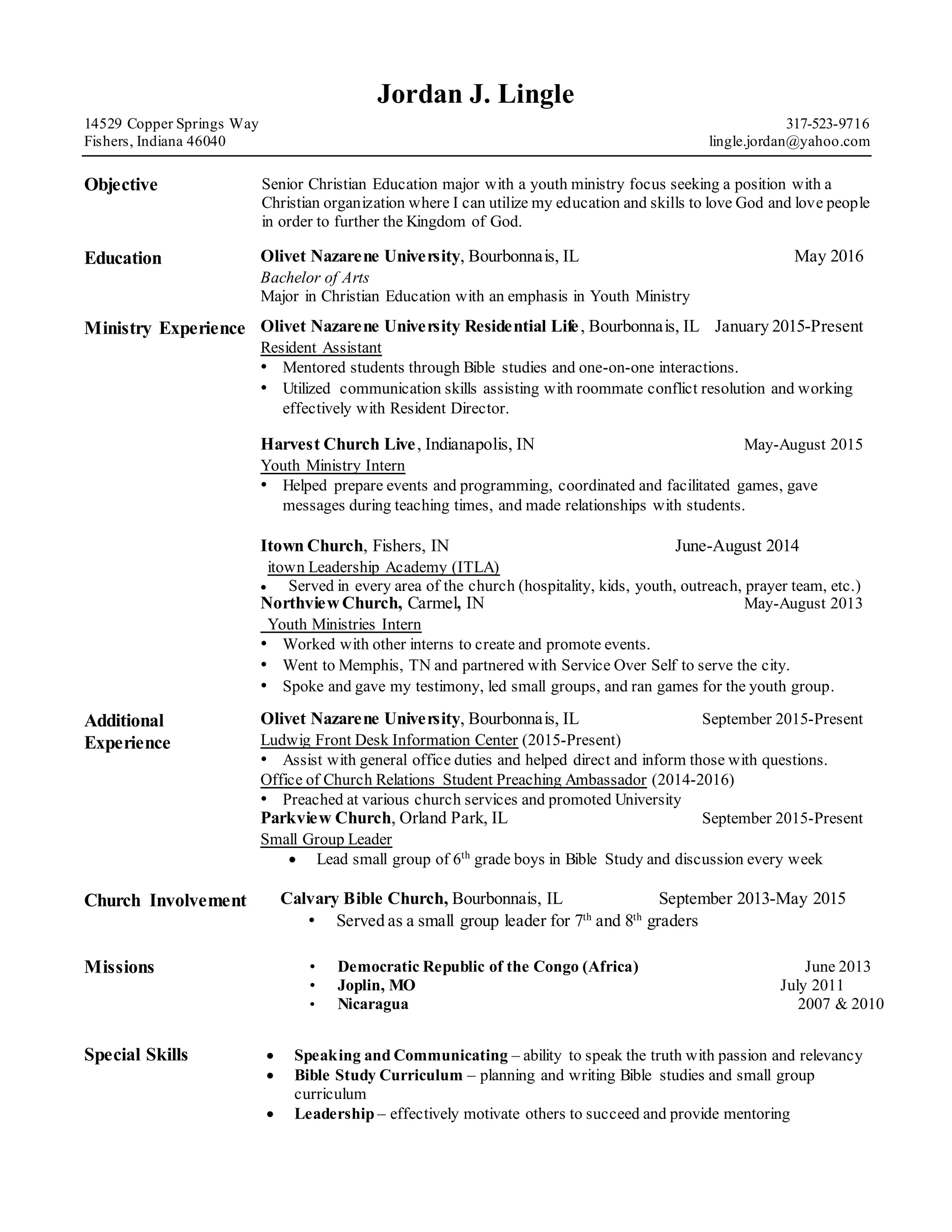 Final Resume | PDF