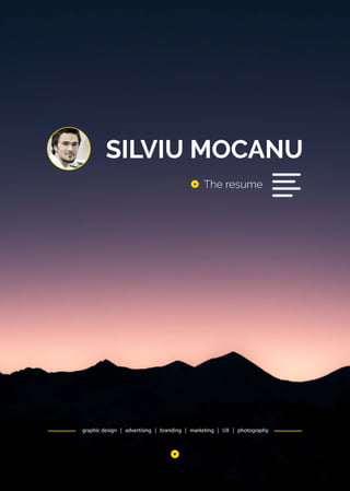 Silviu Mocanu - Resume and Portfolio | PDF