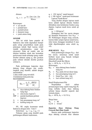 Pondasi Cerucuk kayu serta metode pelaksanaannya | PDF
