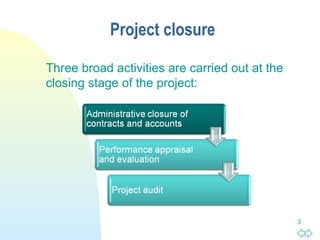 Project audit and closure | PPT