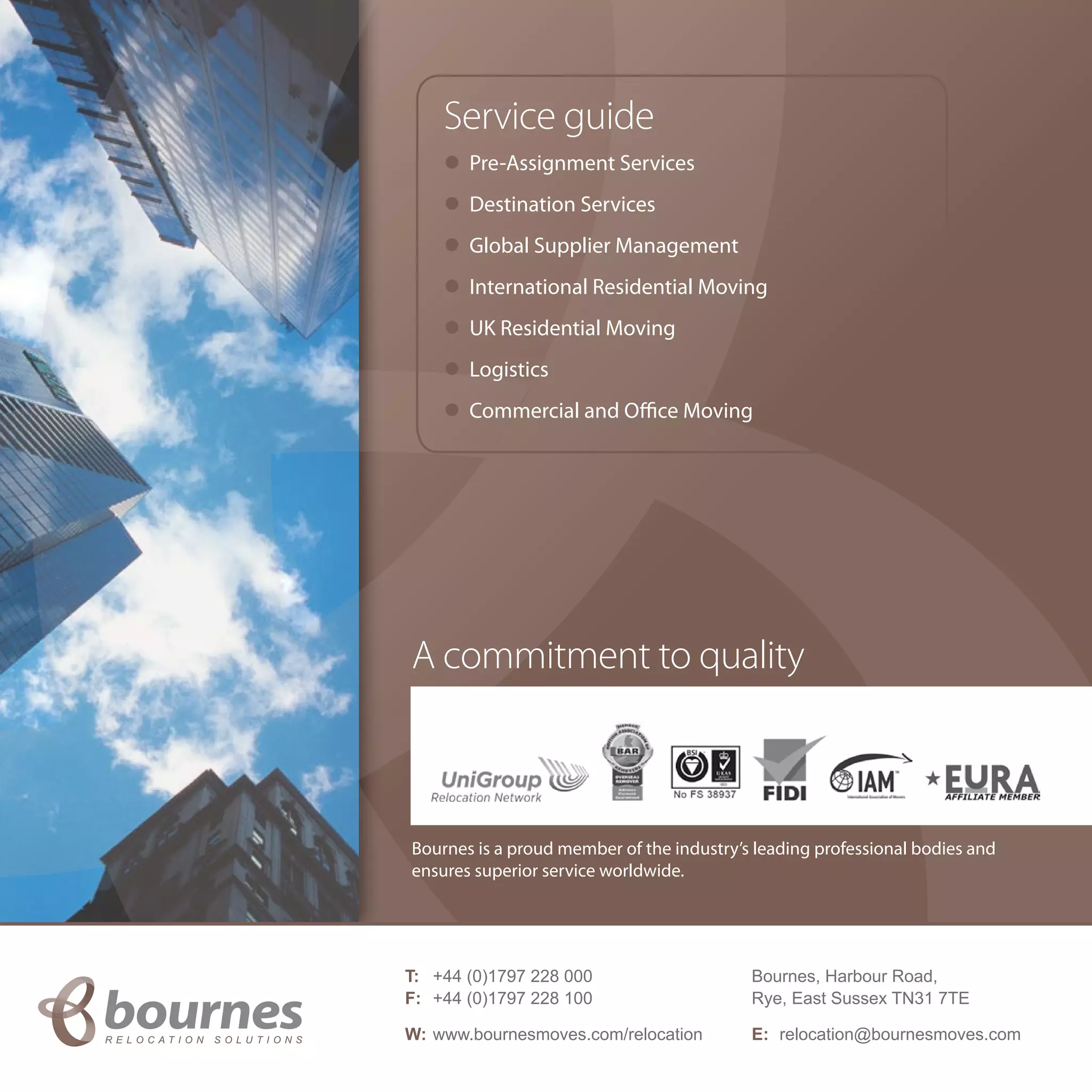 Bournes Relocation Brochure | PDF