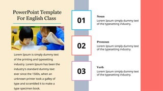 64803-PowerPoint Template For English Class.pptx