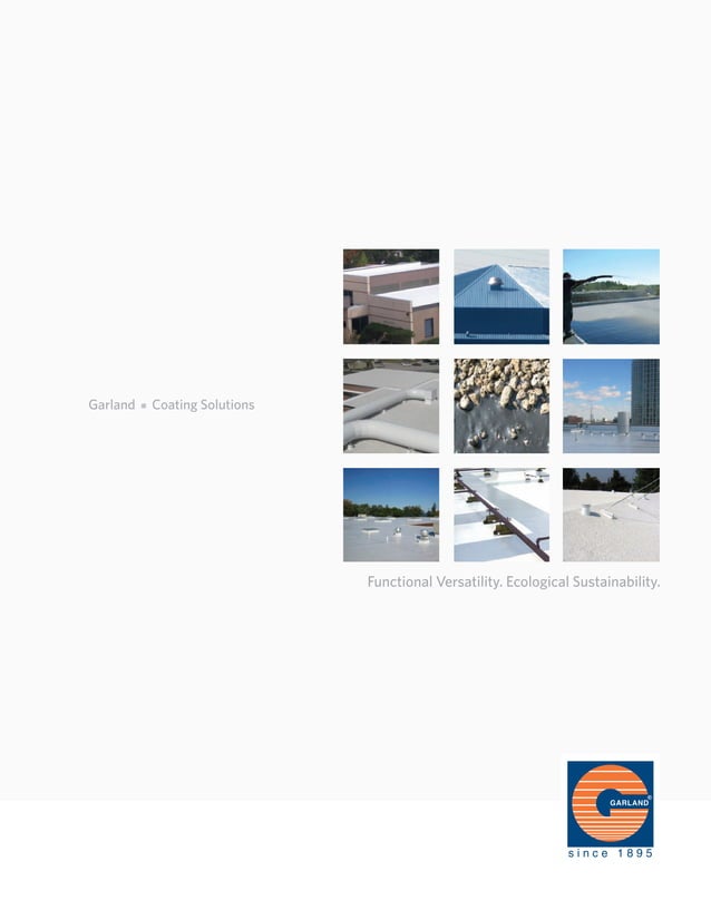 Garland Coatings Brochure 2012 | PDF