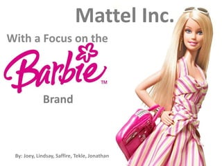 Mattel Barbie Presentation | PPTX