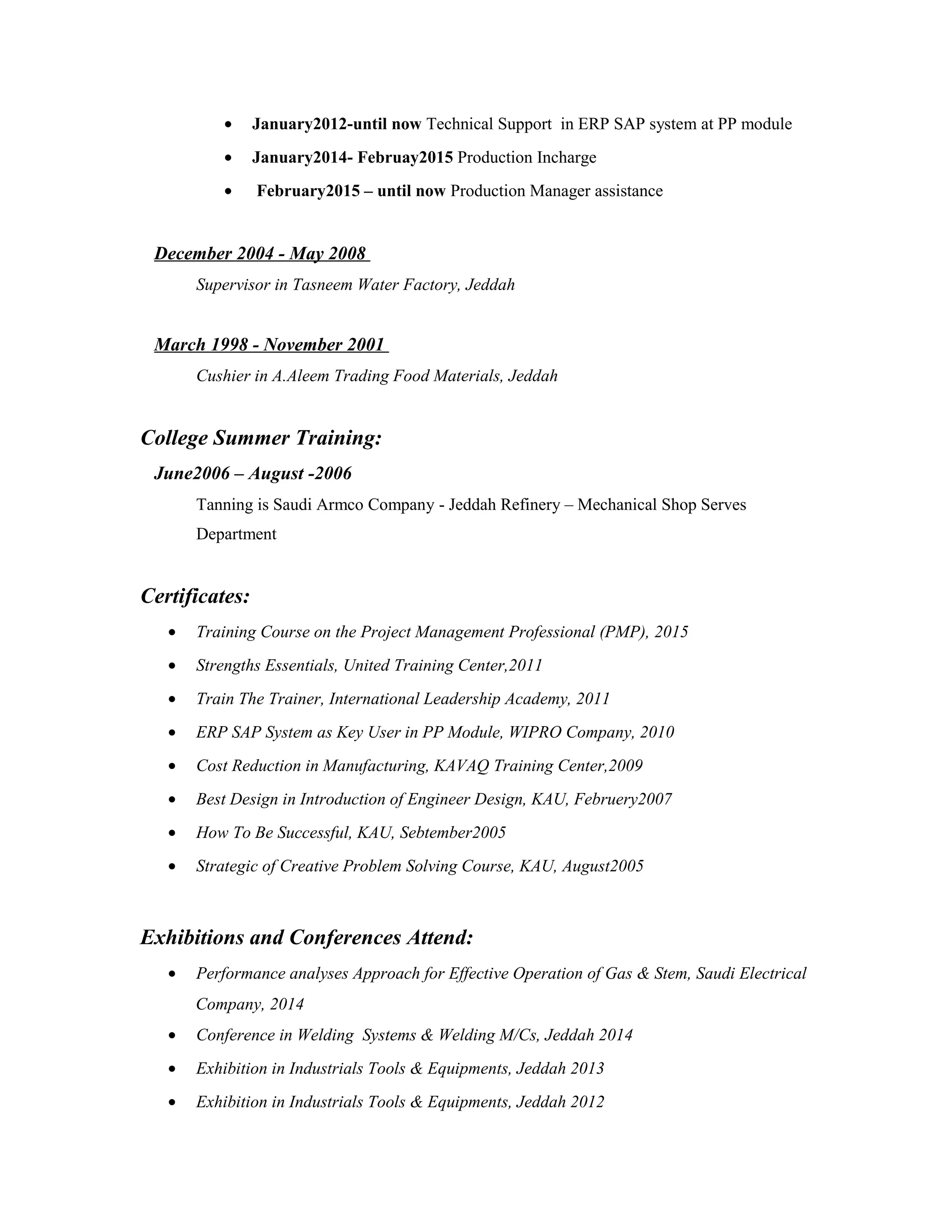 Fouad Al-Qahtani CV | DOC