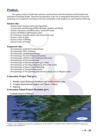 J&B Eternities Project Master plan.3,Sept | PDF