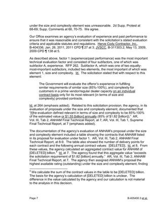 GAO Dethrowns Anham from 10 Billion Military Logistics Award. Citing ...