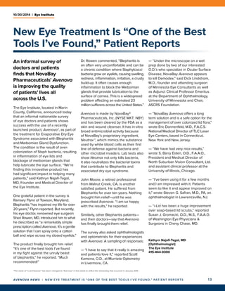 Avenova News Booklet | PDF