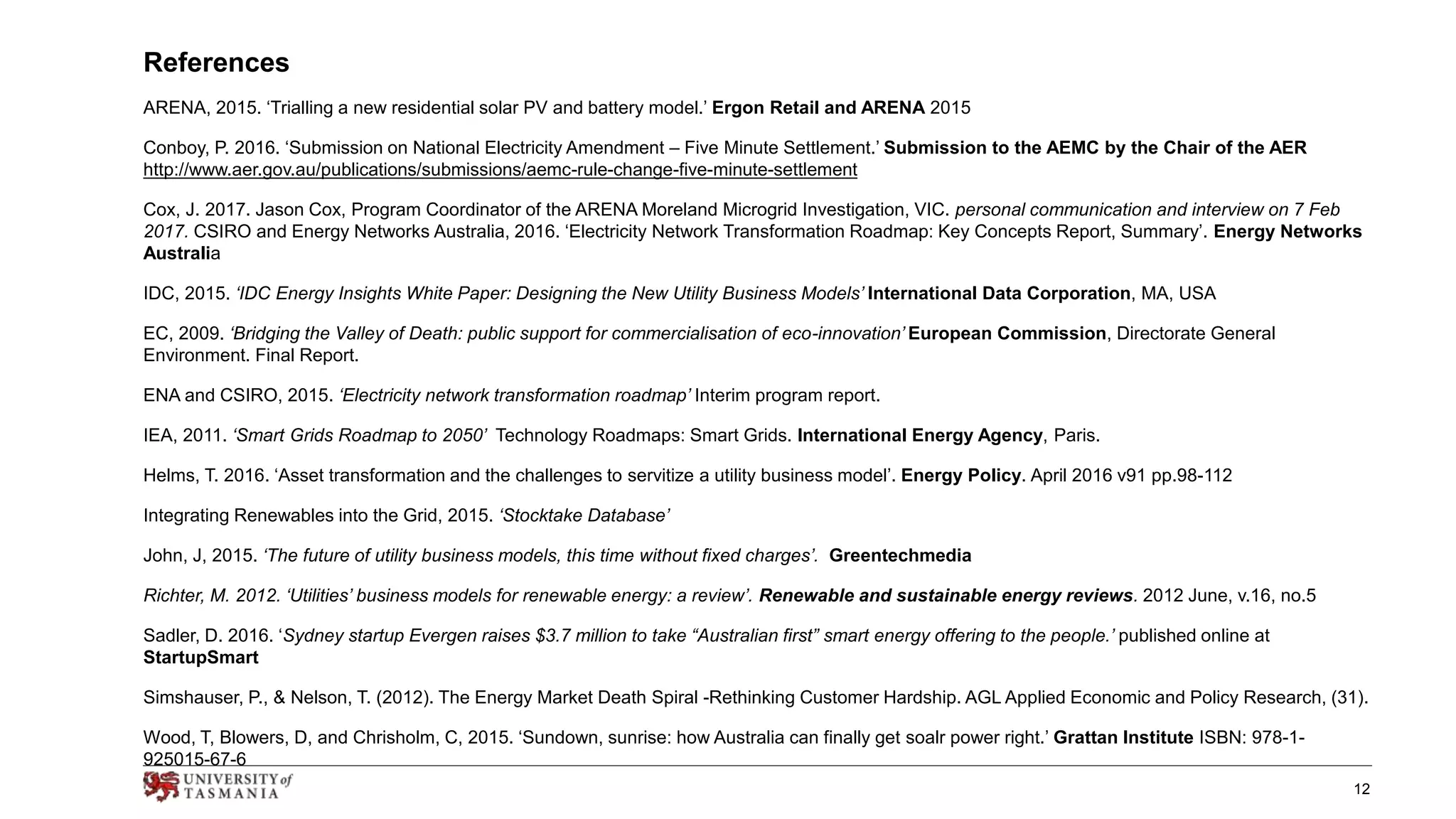 Energy Infrastructure theme_20Feb_VH_NCCARF | PPT