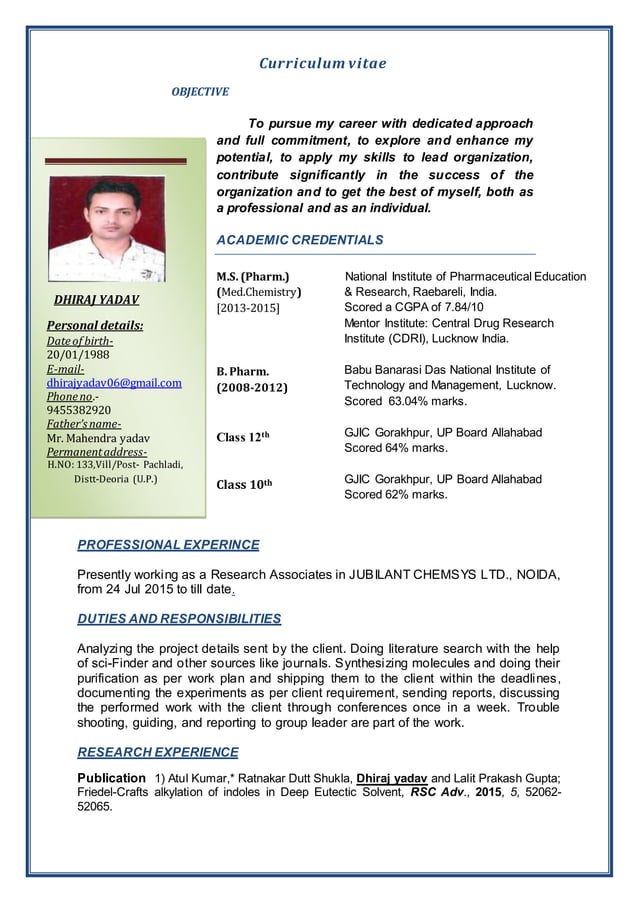 Resume | PDF