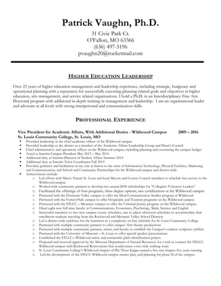Patrick Vaughn - Resume | DOC
