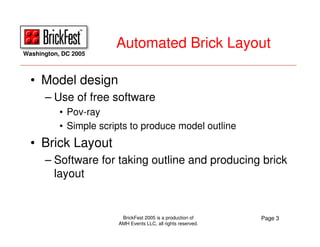 automatedbricklayout[1] | PPT