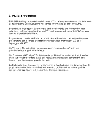 Multithread Programming | PDF