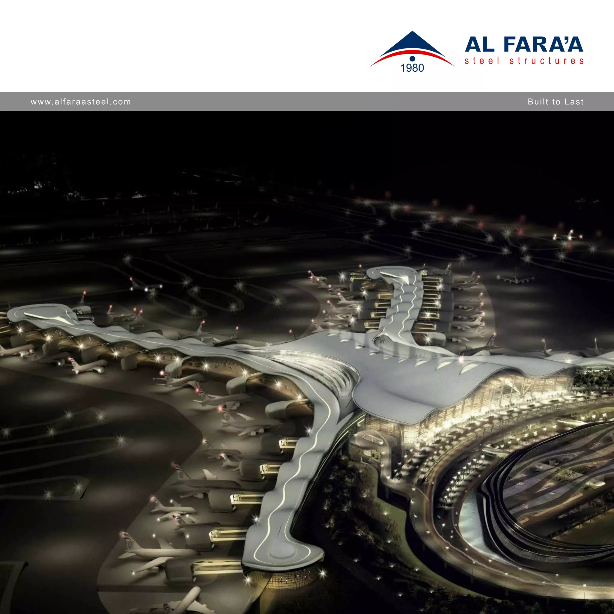 Al Fara'a Steel Structure brochure - 2015 - 2016 | PDF