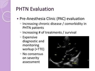 Excerise Tolerance and Post-Operative Outcomes in Patients with ...