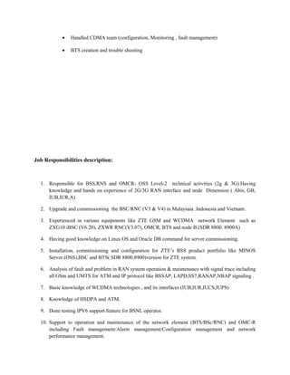 CARRICULLUM VITAE_ UPDATED | PDF
