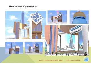 Abdo Awad Daef Allah Portfolio | PDF