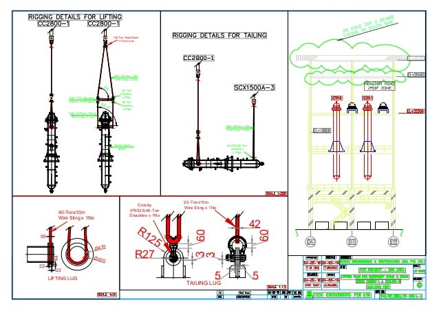 Lifting Plan for INSTALLATION XCR40 & XCR41 by using Crawler Crane CC…