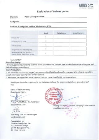 Sonion's feedback | PDF