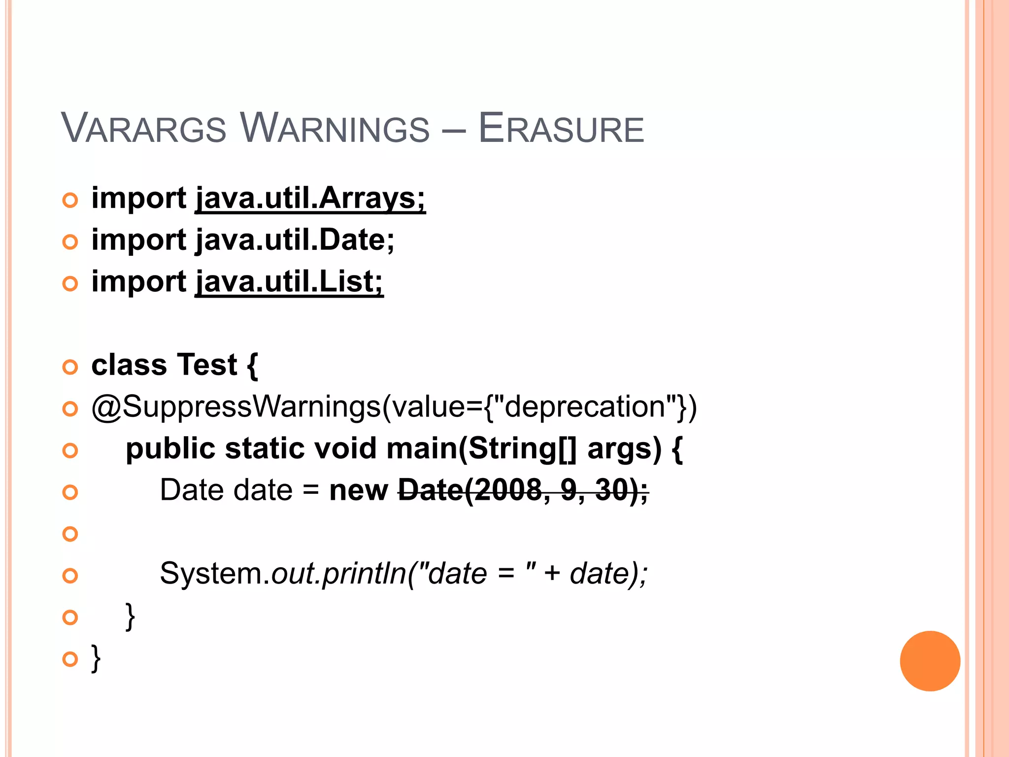 Java New Features | PPTX