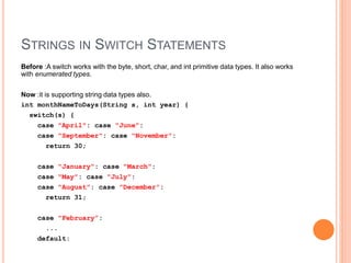 Java New Features | PPTX