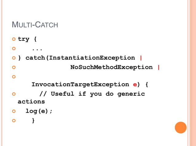 Java New Features | PPTX