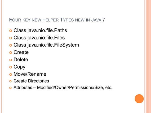 Java New Features | PPTX