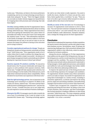 Harvard Business Review: How TA is transforming with AI and automation ...