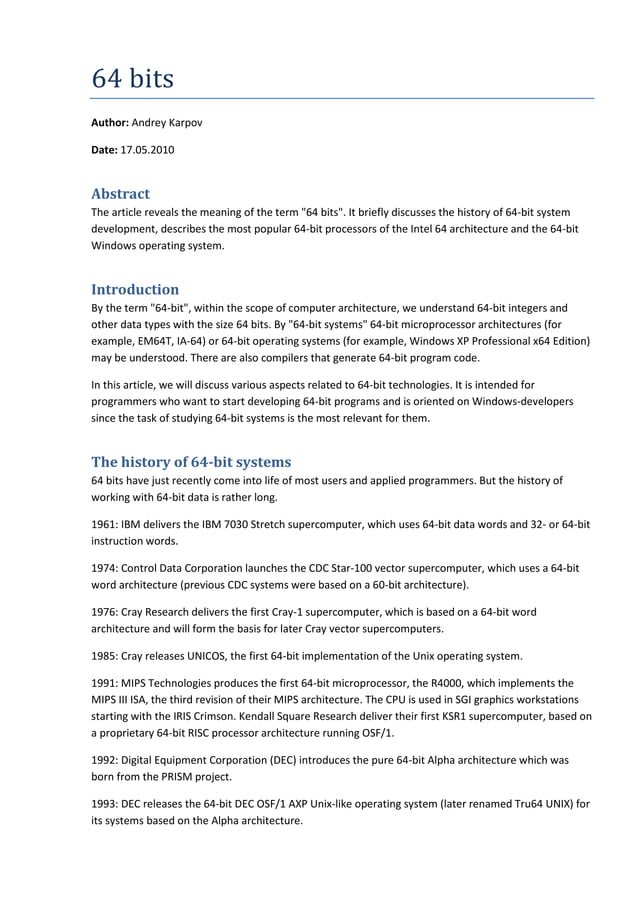 64 bits | PDF