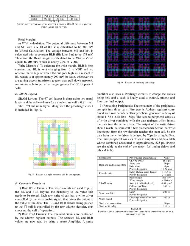 64 bit sram memory: design paper | PDF