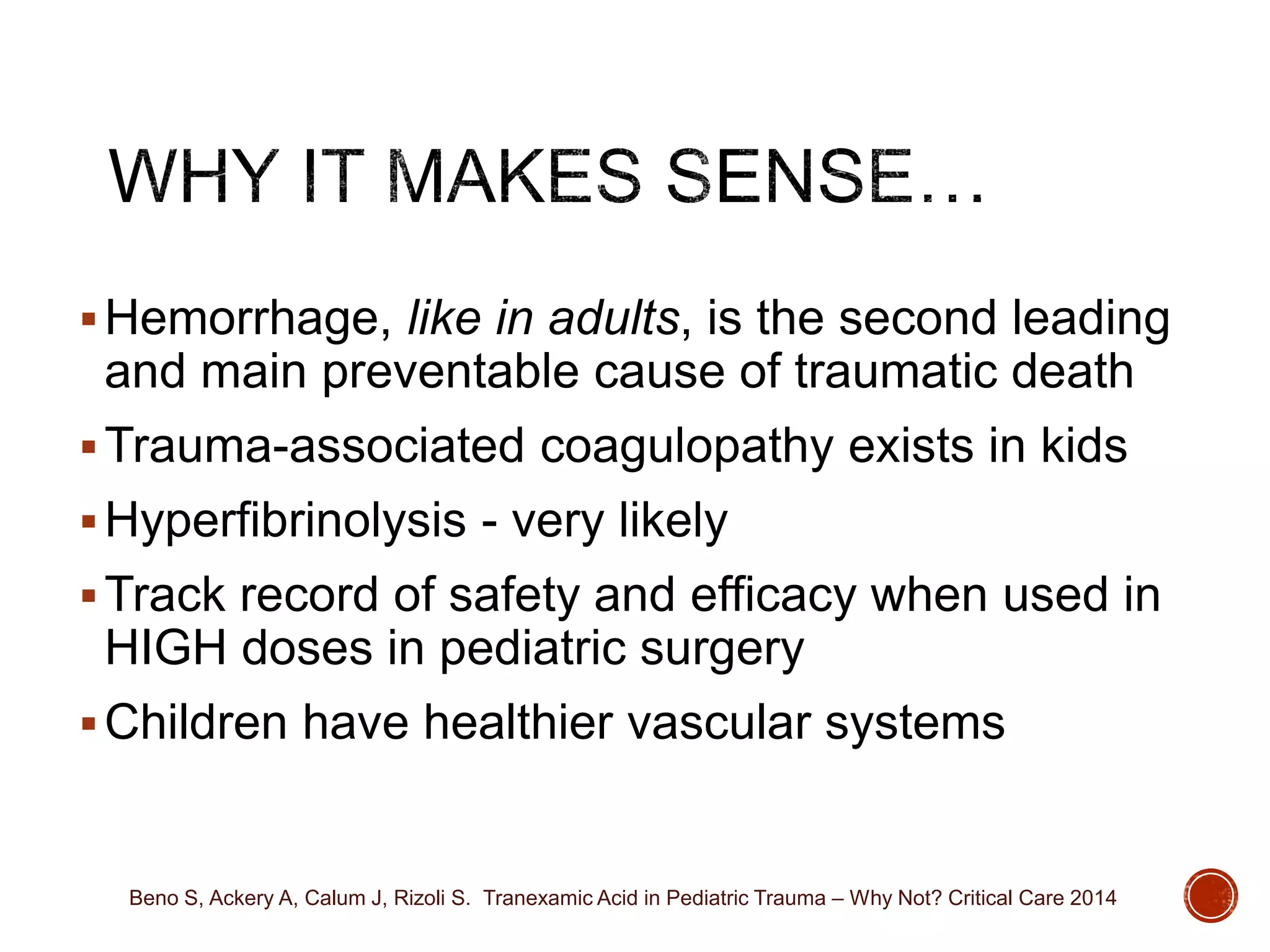 Pediatric Trauma-FINAL | PPTX