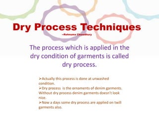 DRY PROCESS | PPT