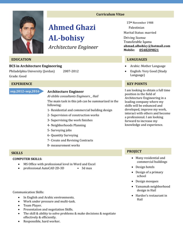 Ahmed CV | PDF