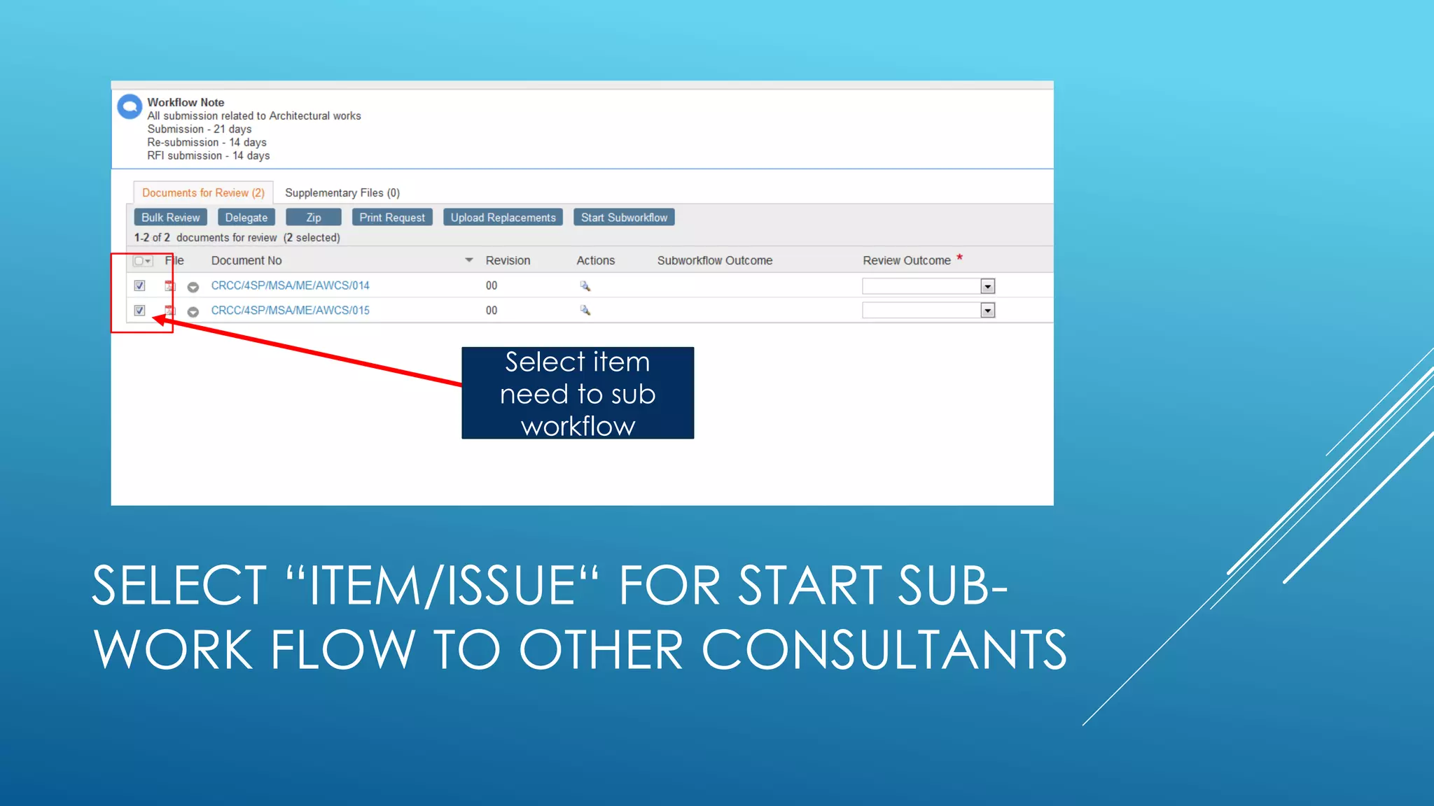 ACONEX-workflow System | PDF