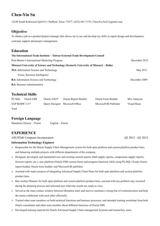Resume_v1 | PDF