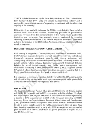 MTEF SUMMARY_Rotimi | PDF | Business Accounting & Finance | Business