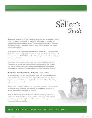 Home_Sellers_Guide | PDF | Real Estate Industry | Industries