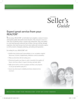 Home_Sellers_Guide | PDF | Real Estate Industry | Industries