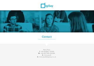 DigiSay Social Selling_Marketing | PPT