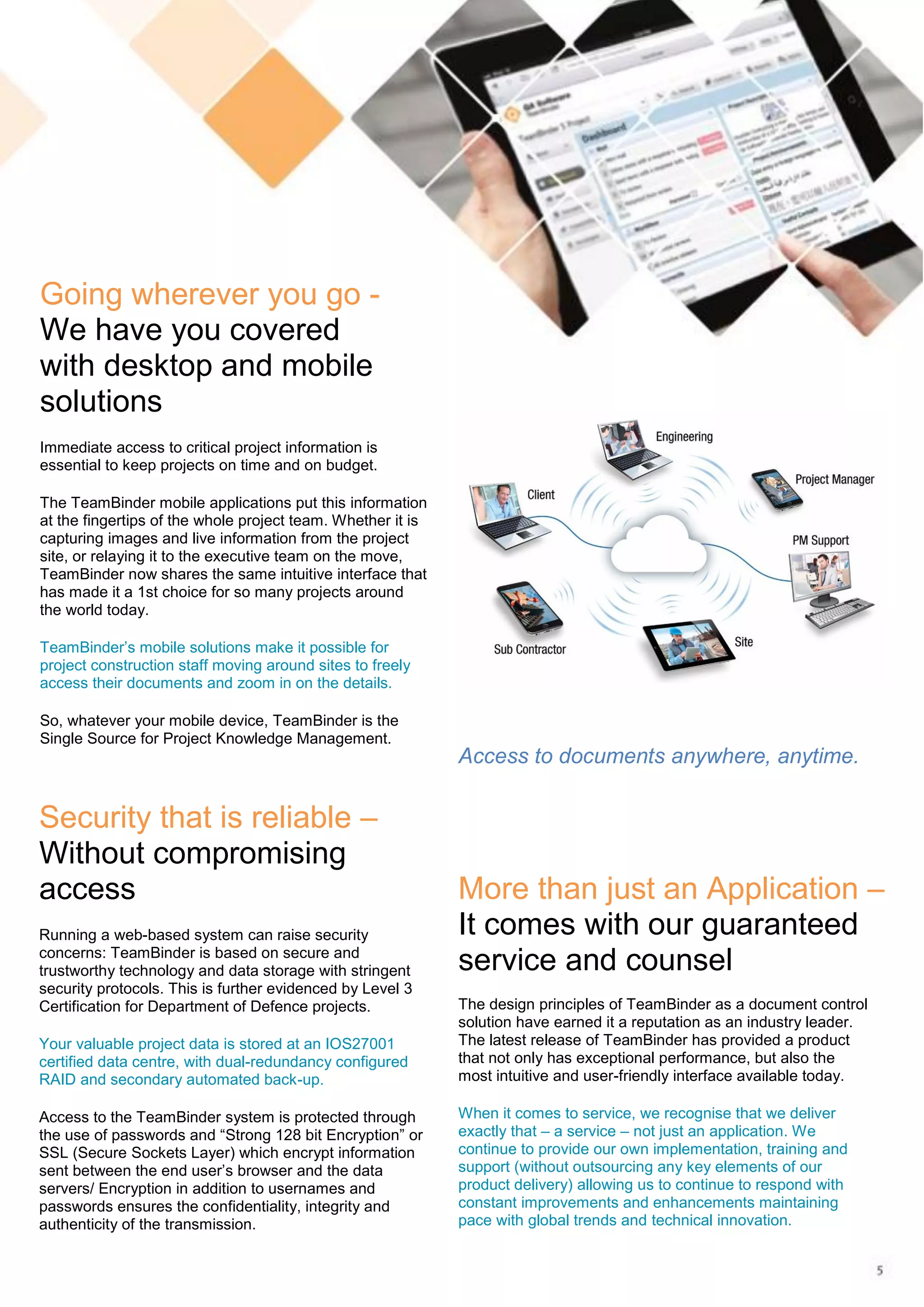 TeamBinder New Brochure 1.0 | PDF