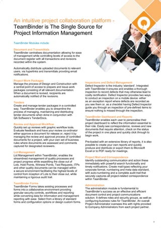 TeamBinder New Brochure 1.0 | PDF