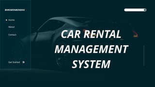 presentation on Car rental management system.pptx