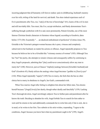 The_Question_of_Purity_in_Hardys_Tess | PDF | Christianity | Religion ...