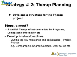 Therap Implementation Strategies | PPTX