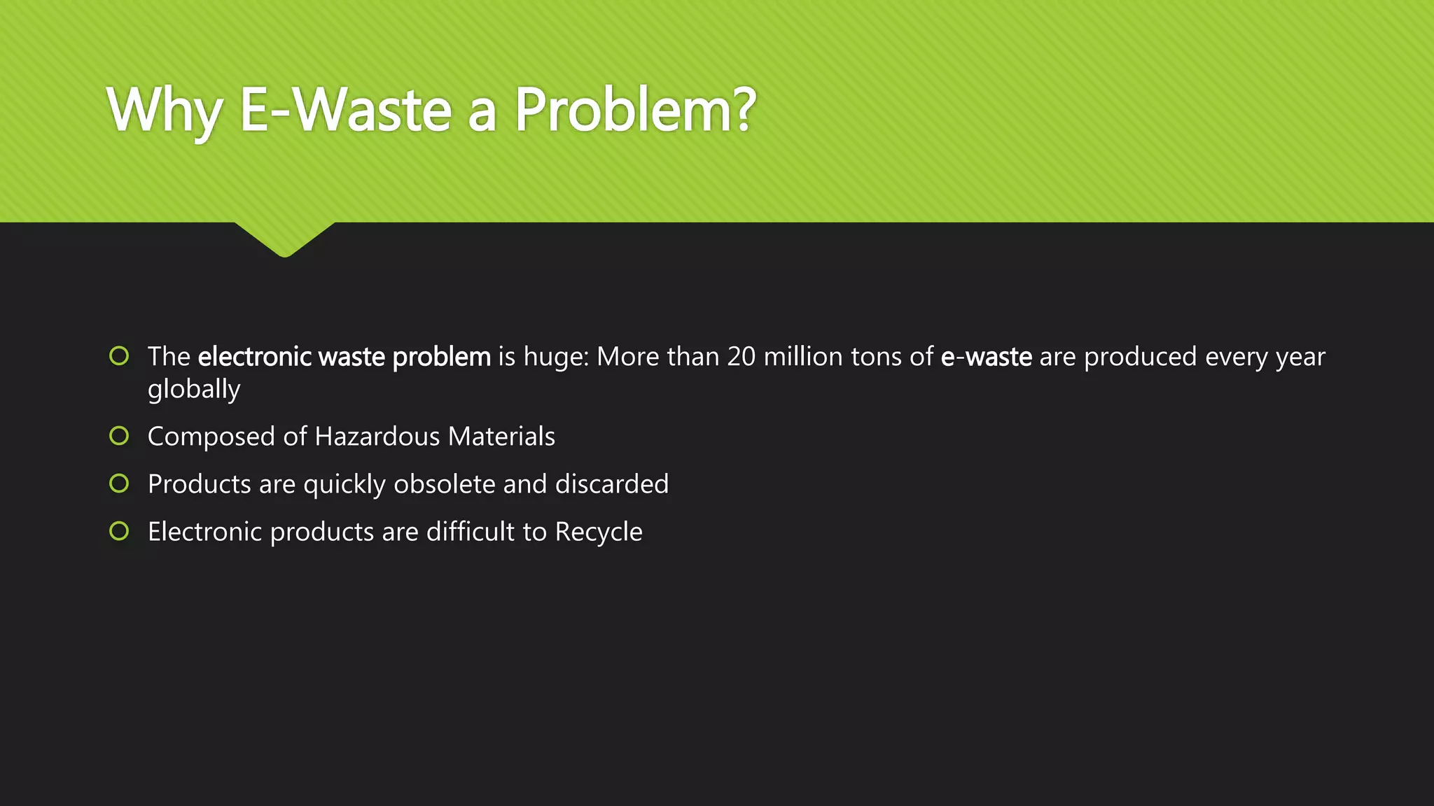 Viable E Waste Treatment - Incineration vs Non Incineration | PPTX